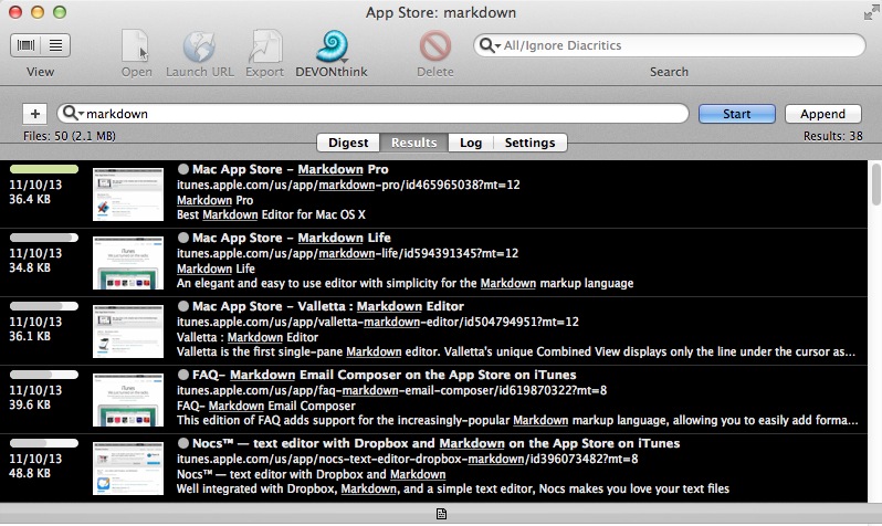 DEVONagent for Web Searching Sponsor - Macdrifter
